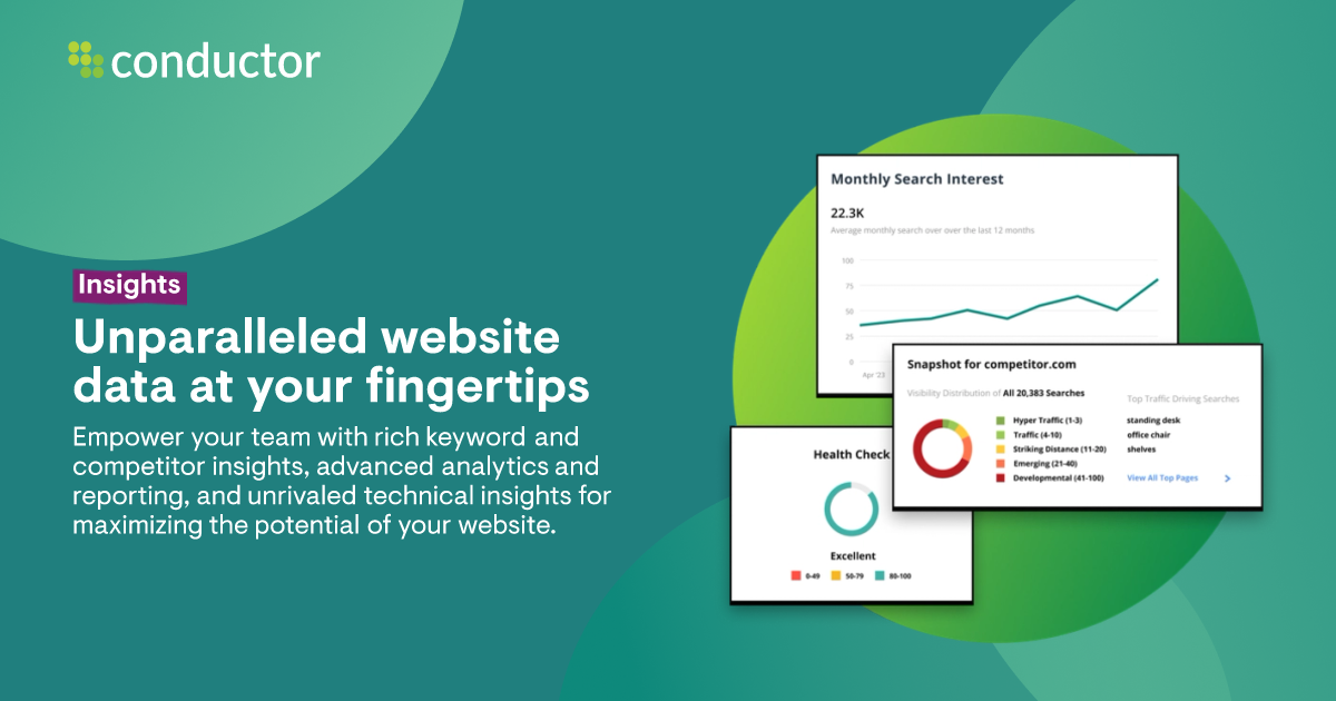 Insights | Conductor Capabilities